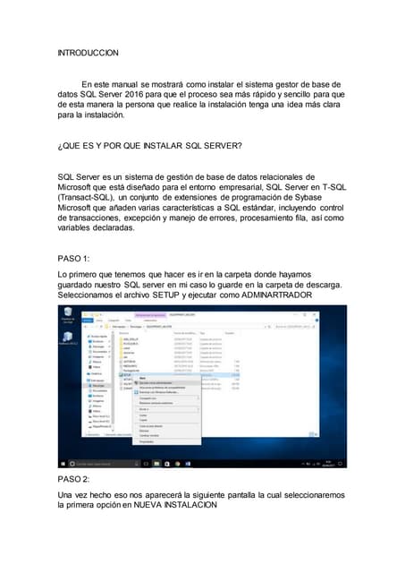 SQL SERVER Respaldo.pptx | Databases | Computer Software and Applications