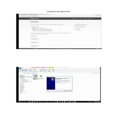 Instalacion de sublime text | PDF