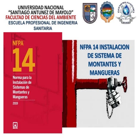 NFPA 14 SISTEMAS DE TUBERIAS VERTICALES Y MANGUERAS, 53% OFF