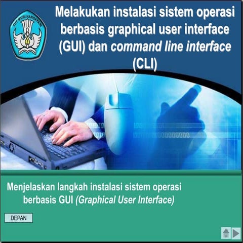 instalasi berbasis GUI dan CLI.ppt