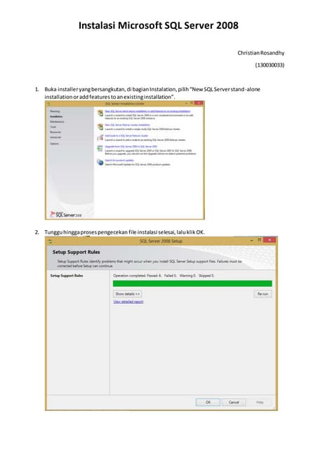 Instalasi windows server 2008 | PDF