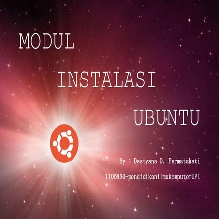 Instalasi ubuntu | PPT