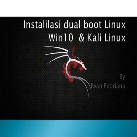 Instalilasi Dual Boot Linux | PPT