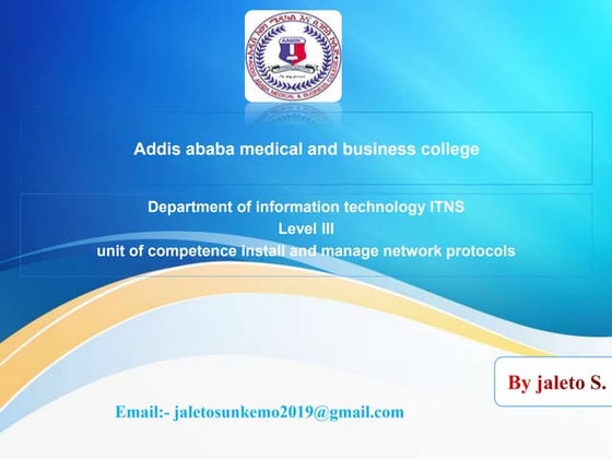 Communication Protocol Presentation Pdf