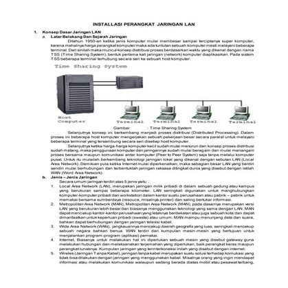 Jaringan LAN | DOCX