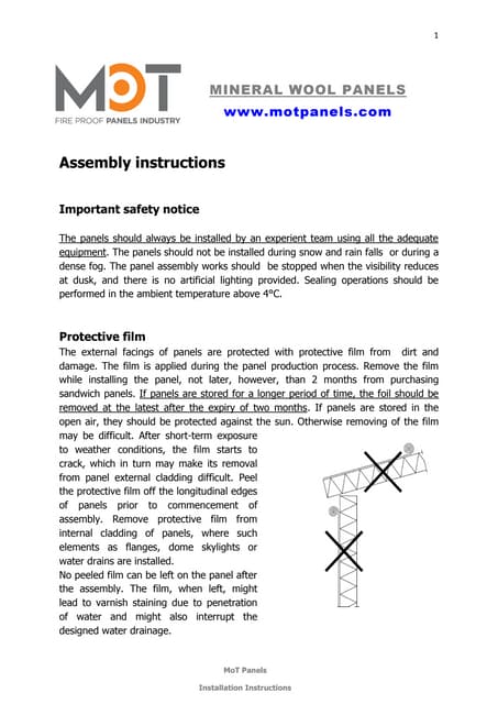 AAC Installation Guidelines | PDF