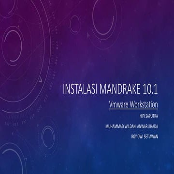Installation of mandrake | PPTX