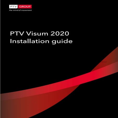 Installation visum2020 | PDF