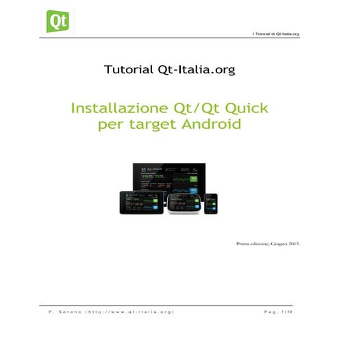 Installazione Qt/Qt Quick per target Android | PDF | Operating Systems ...