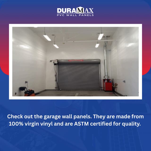 Install Garage PVC Wall Panels From Duramax At Factory-Direct Prices | PDF