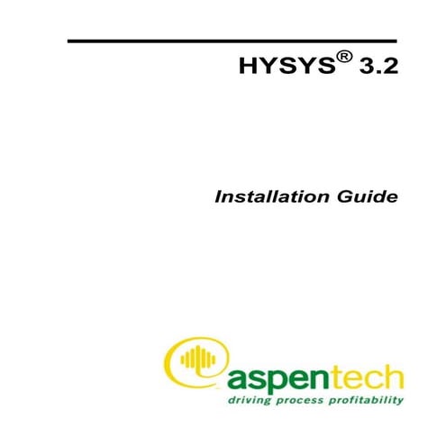 Install guide | PDF