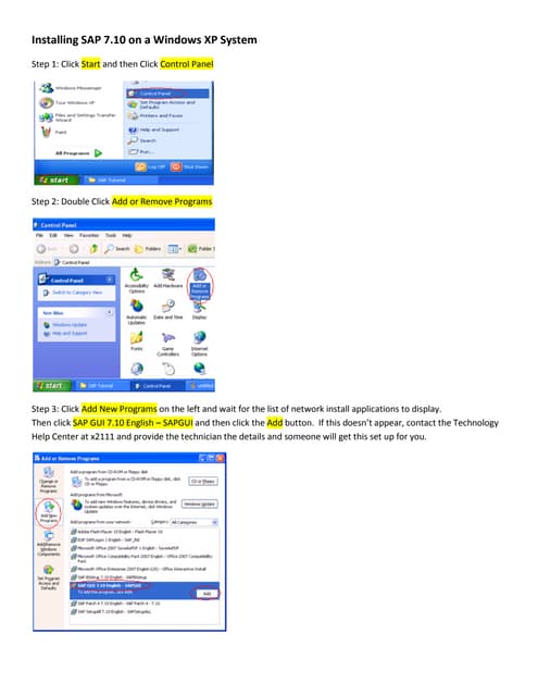 Installing Sap7 Pdf