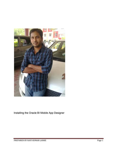 Installing The Oracle Bi Mobile App Designer Pdf