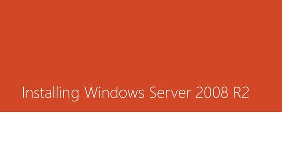Windows 7 installation step by step | PDF
