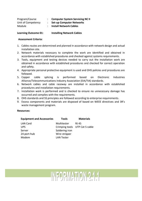 Css L01 Introduction To Computer System Servicing Ncii Ppt