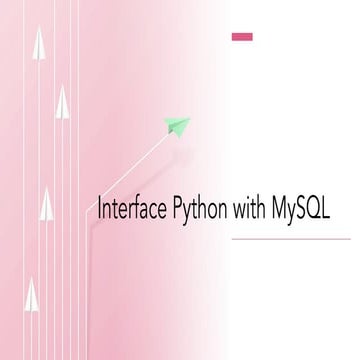 INSTALL_PIP.pptx.pdf.python with MySQL class 12 | PDF