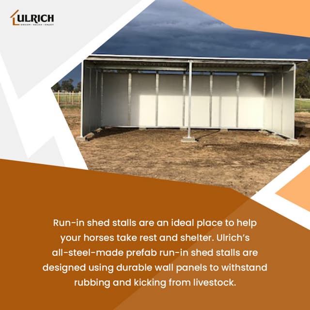 Install Run in-Shed Stalls and Avoid Keeping Your Horses Confined | PDF