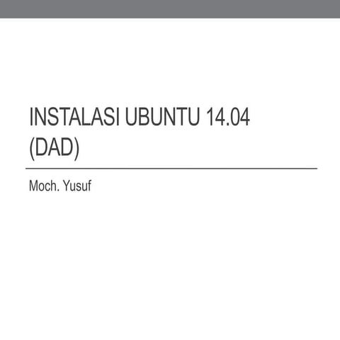 installasi Ubuntu.ppt