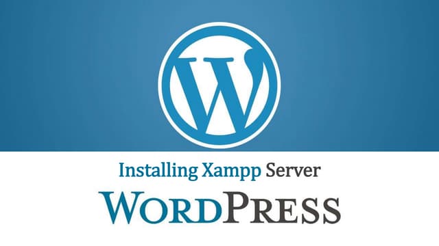 Install Xampp Tutorial 5 Pptx Computing Technology And Computing 5936