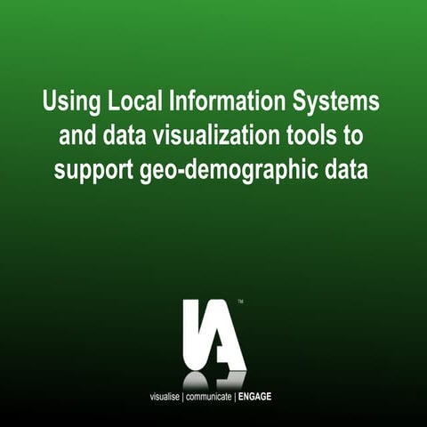 Using InstantAtlas to support geodemographics | PPTX