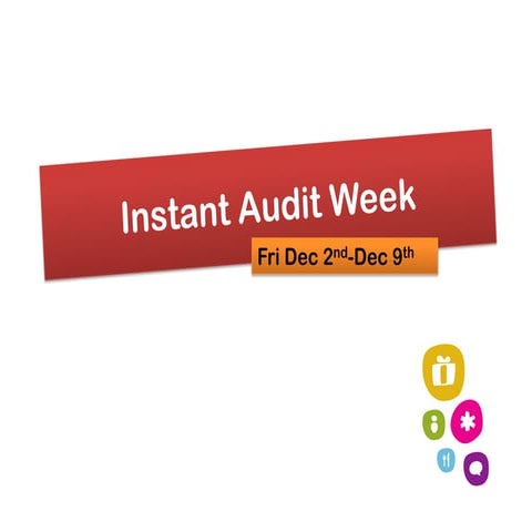 Instant audit week | PPT