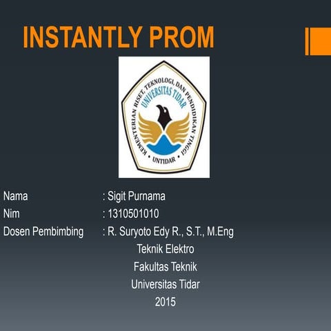 Instantly prom | PPT