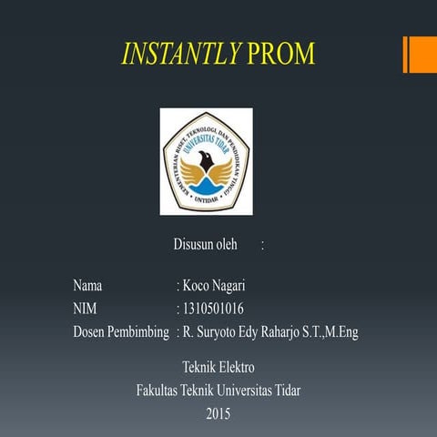 Instantly prom | PPTX