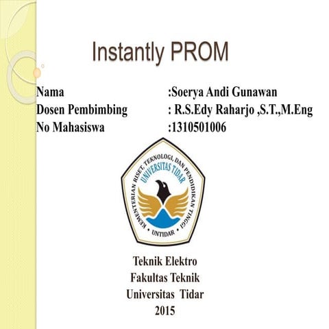 Instantly prom | PPT