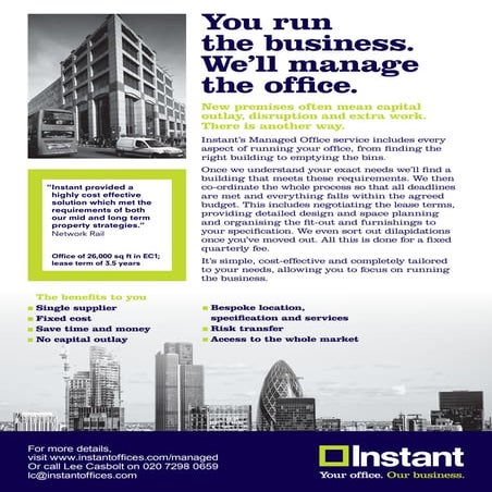 Instant Managed Offices | PDF