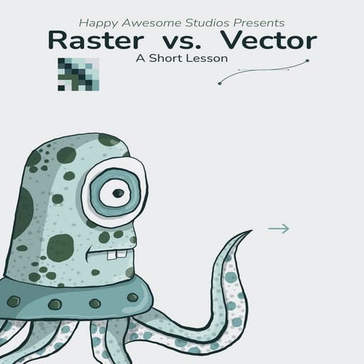 Raster vs. Vector Graphics, a mini-lesson | PDF | Graphics Software ...