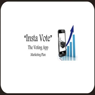 "Insta Vote", LIVE Voting Application | PPTX | Social Networking | Internet