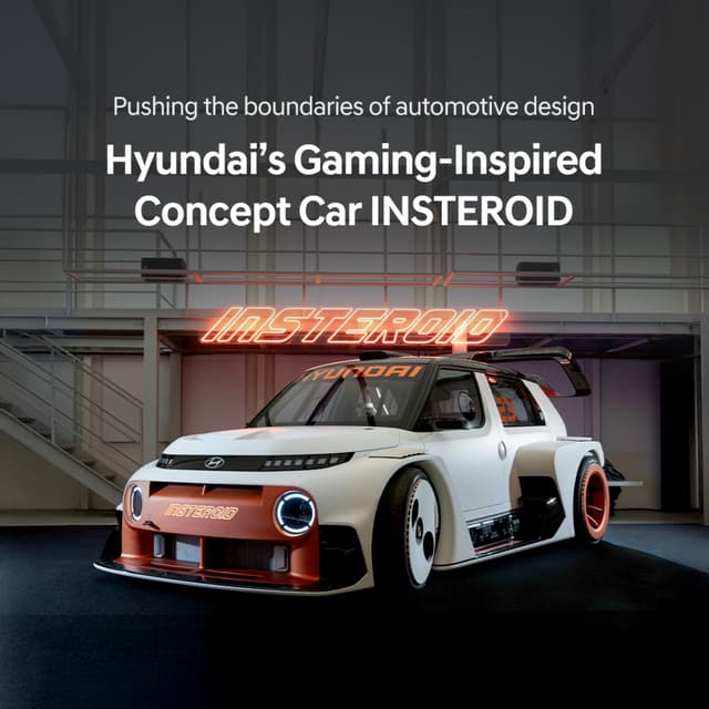 Hyundai’s Gaming-inspired Concept Car, INSTEROID | PDF