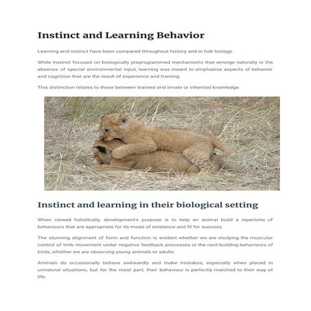 Instinct and Learning Behavior.pdf