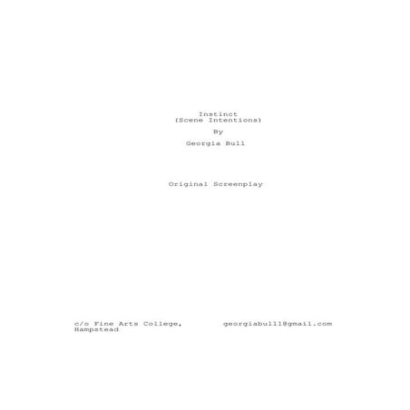 Instinct scene intentions (scene intentions) | PDF