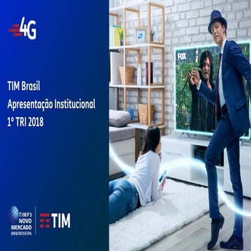 Apresentacao institucional tim 1 t19 | PDF