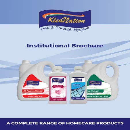KLEANATION brochure | PDF | Bath and Shower | Personal Care