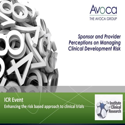 Risk Based Monitoring in Clinical Trials. | PPTX