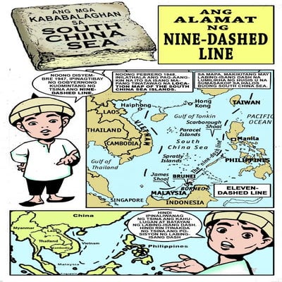 Filipinas Komiks 3: Ang Alamat ng Nine Dashed Line | PDF