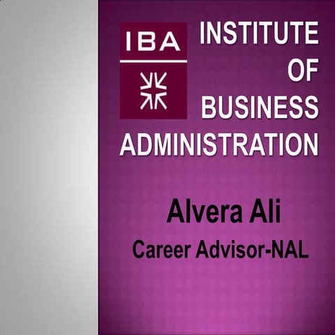 Institute of business administration | PPT