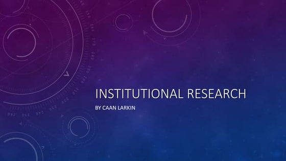 Independent research | PPT