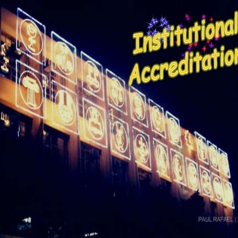 Institutional accreditation | PPTX
