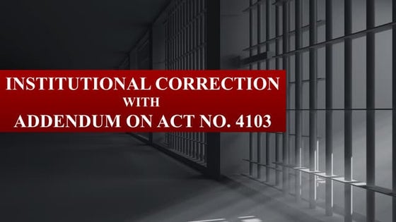CA1-REVIEWER-I.pdf for institution correction | PDF | Crime & Harmful ...