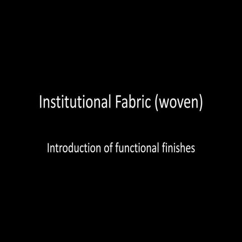 Institutional fabric1 copy | PPSX