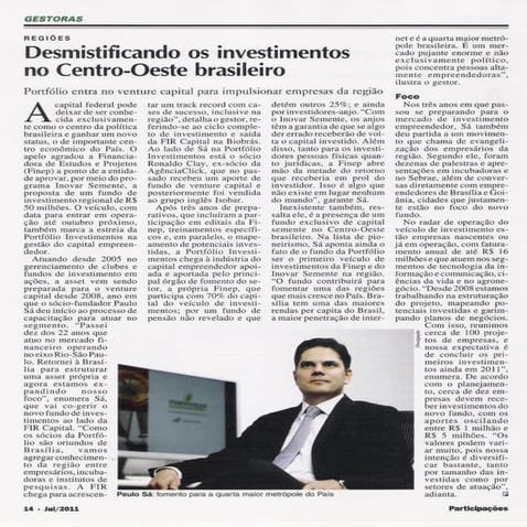 Institutional Investors Brazilian Magazine | PDF