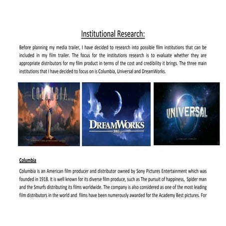 INSTITUTIONAL RESEARCH | PPTX