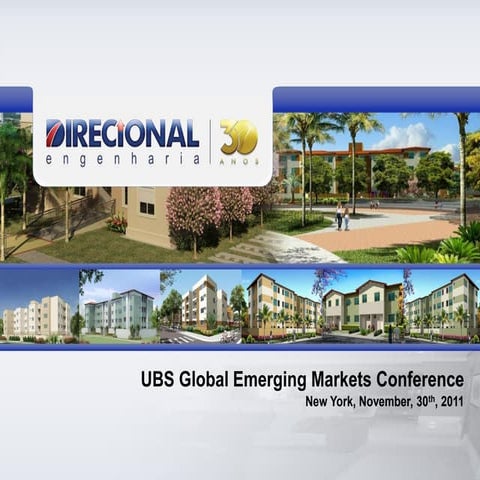 UBS Global Emerging Markets One-on-One Conference | PPT