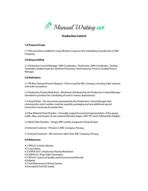 User Manual Sample | PDF