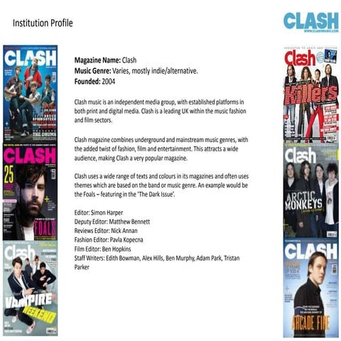 Clash media kit | PDF