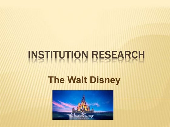 Essay 1 Disney | PDF
