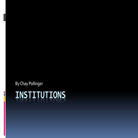 Institutions | PPTX